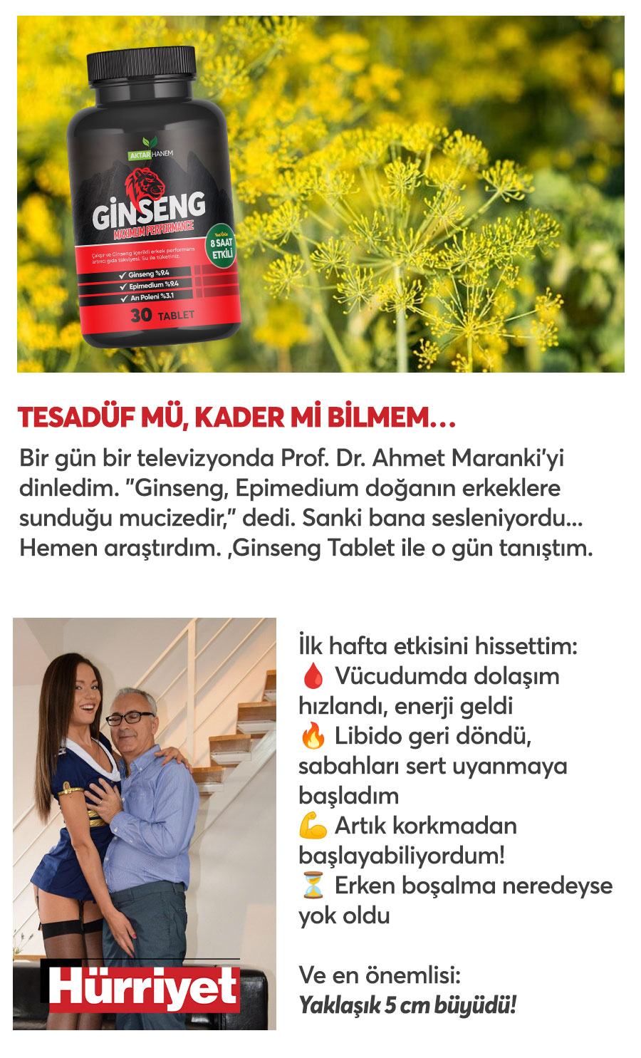 Ginseng Tablet | Sipariş Formu